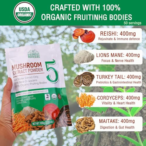 immune support mushroom supplement