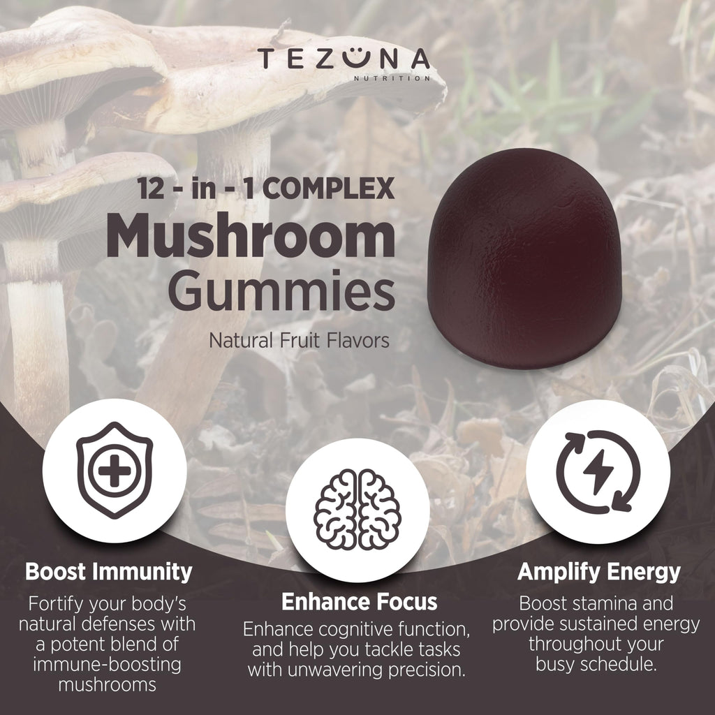 Immune support mushroom supplement