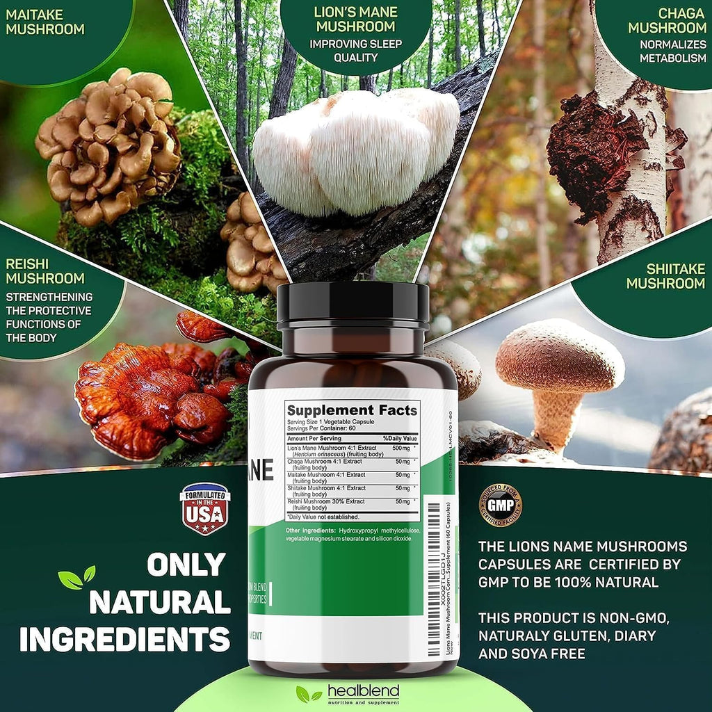 immune support mushrooms extract