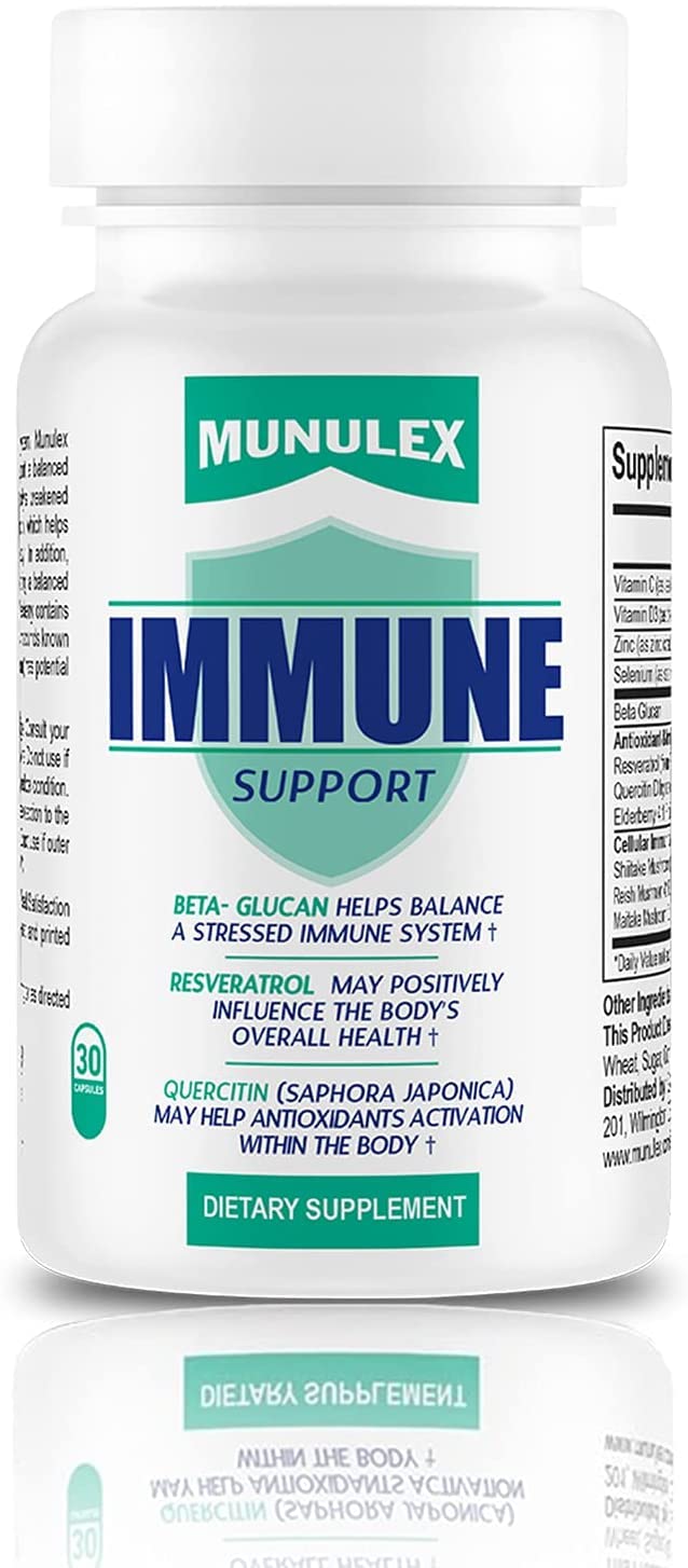 immune support mushrooms supplement