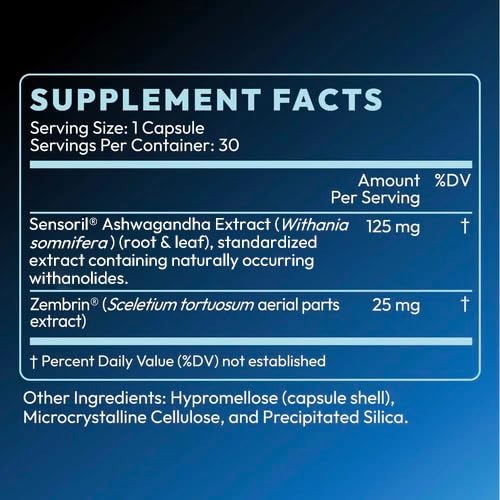 immune support O'blossom Ashwagandha capsules
