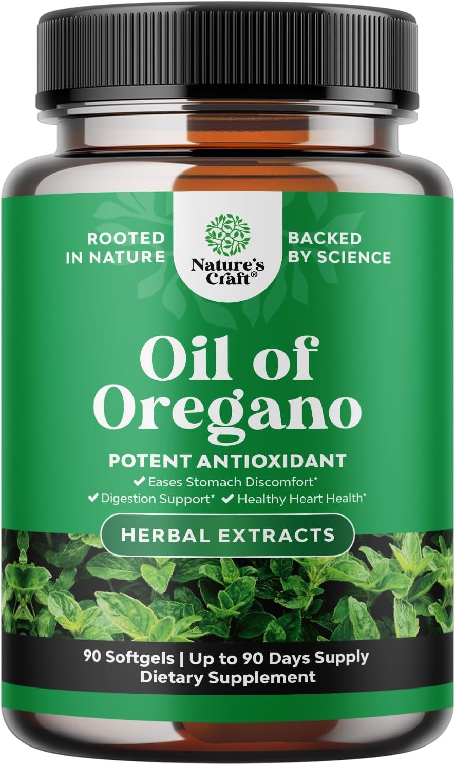immune support oregano oil capsules