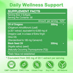 immune support oregano oil capsules