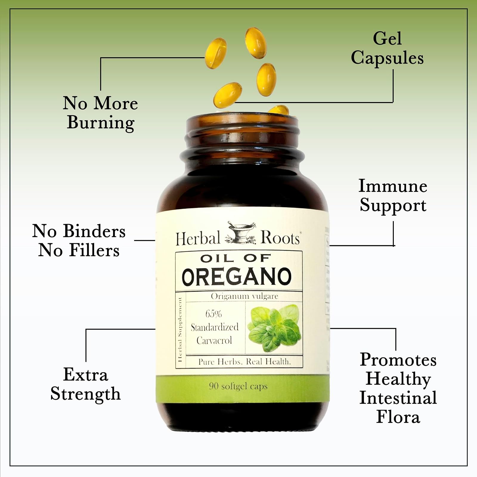 immune support oregano oil supplement