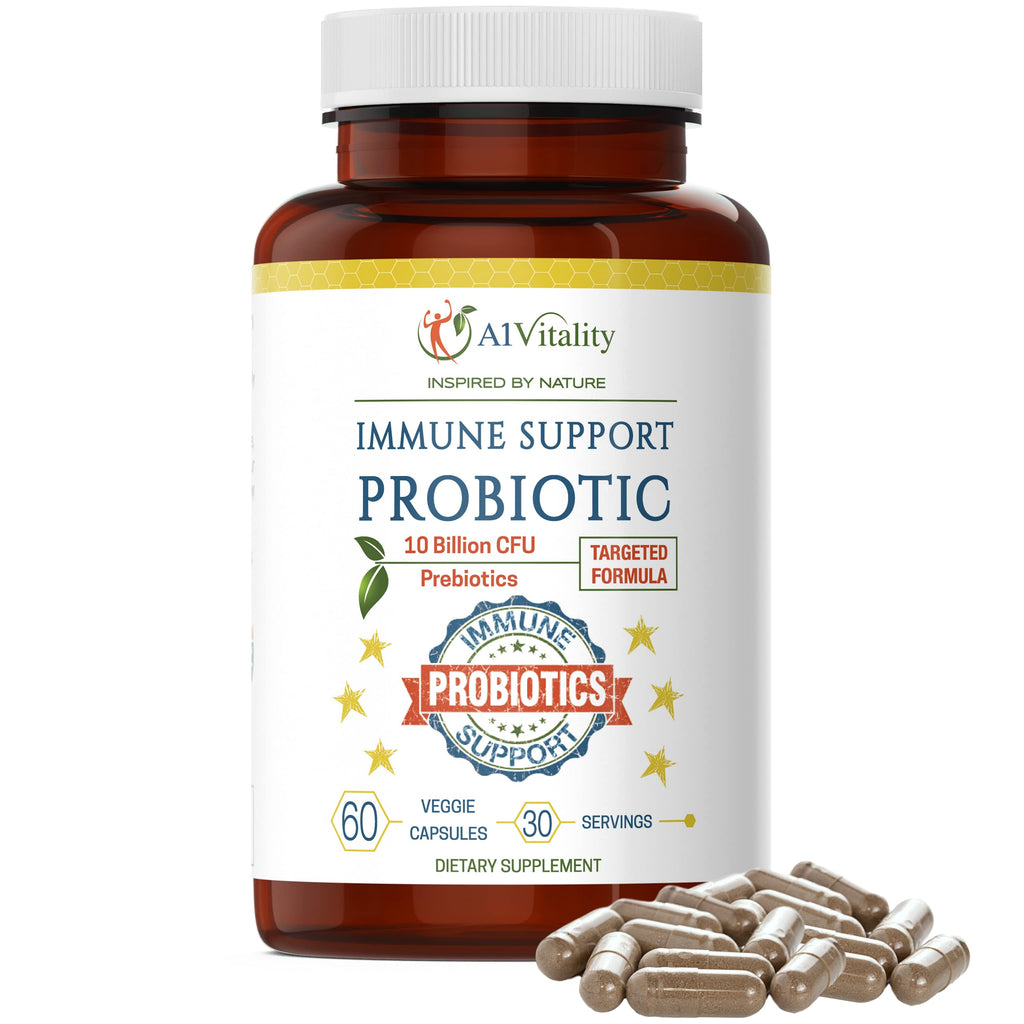 Immune support probiotic capsules