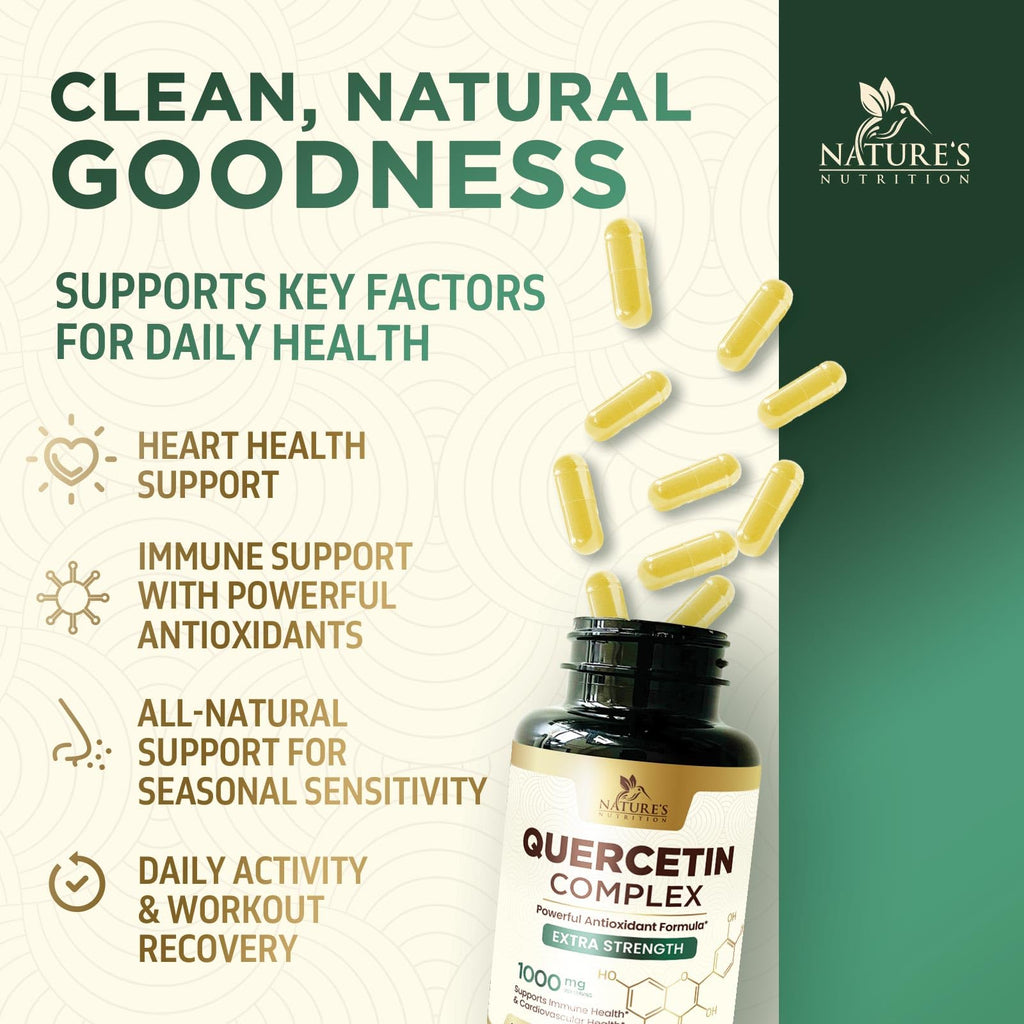 Immune support quercetin supplement