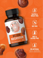 Immune support Reishi mushroom capsules