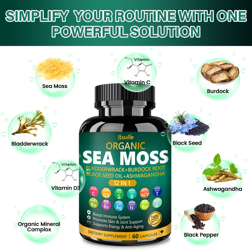 immune support sea moss capsules