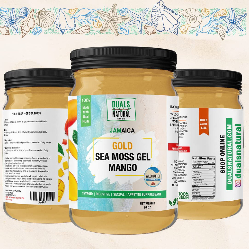 Immune support sea moss gel