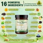 Immune support sea moss gummies