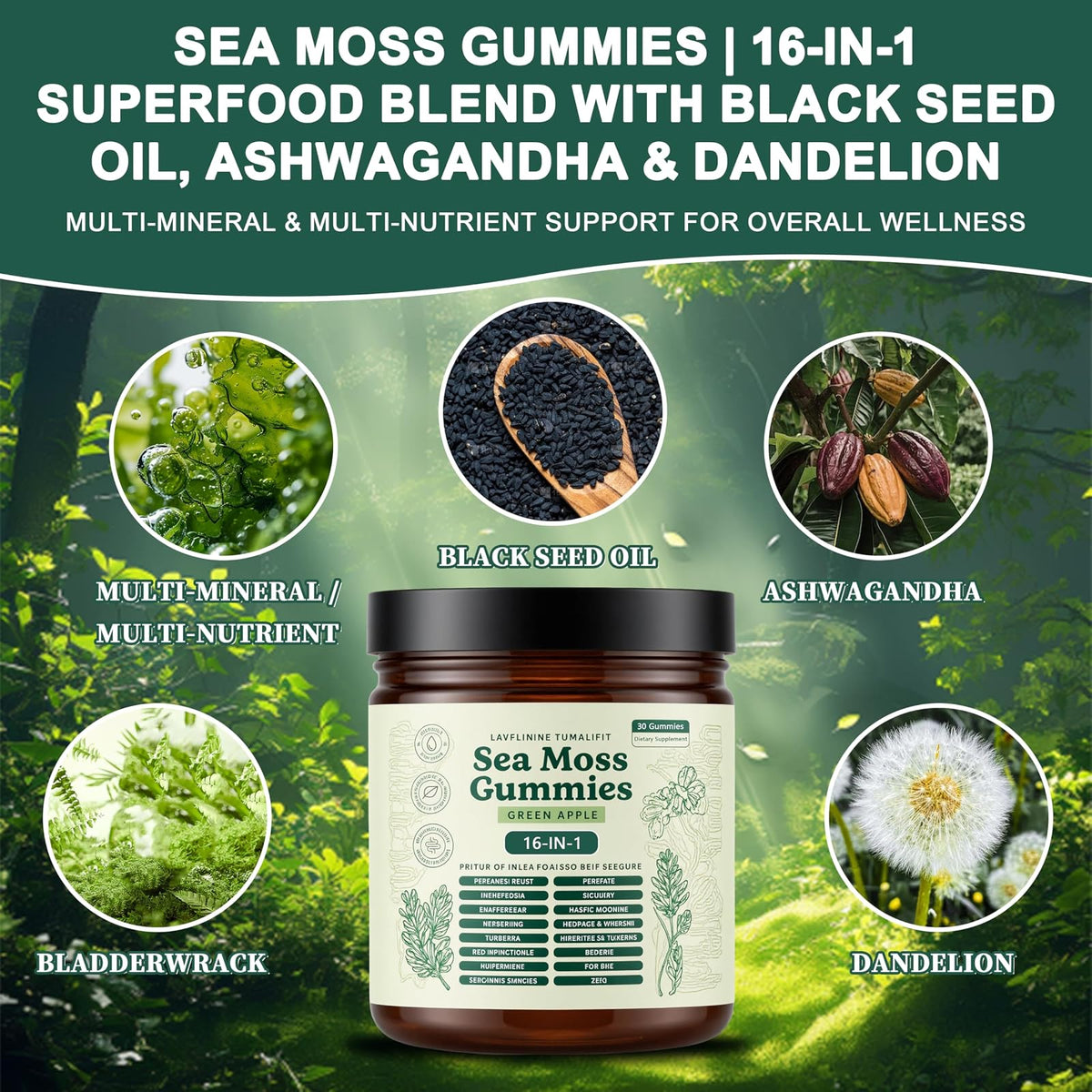 immune support sea moss gummies
