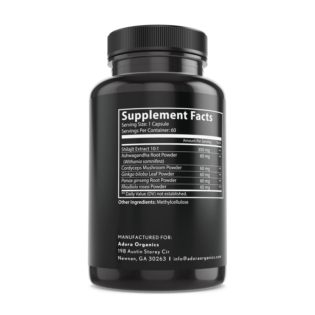 immune support shilajit capsules