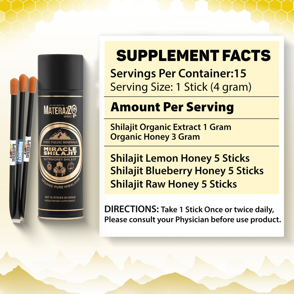 immune support shilajit honey