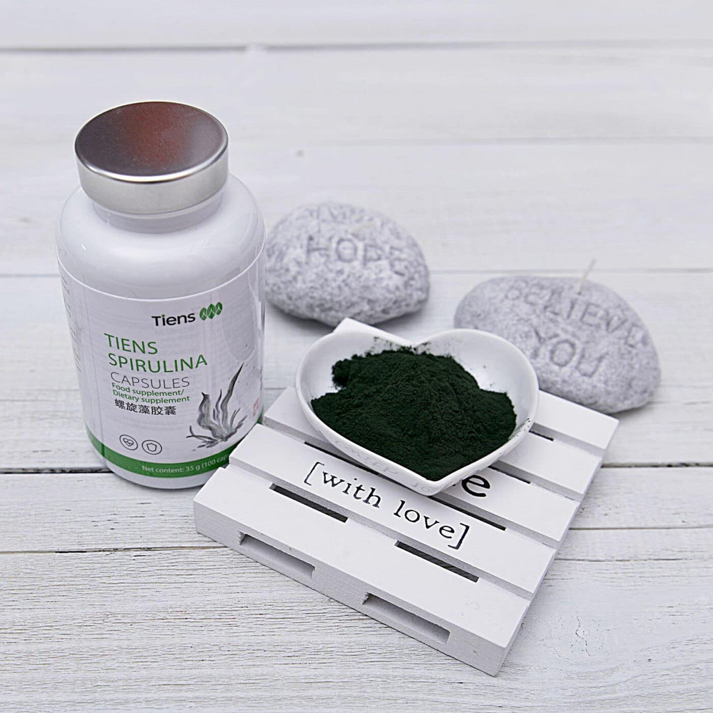immune support spirulina capsules