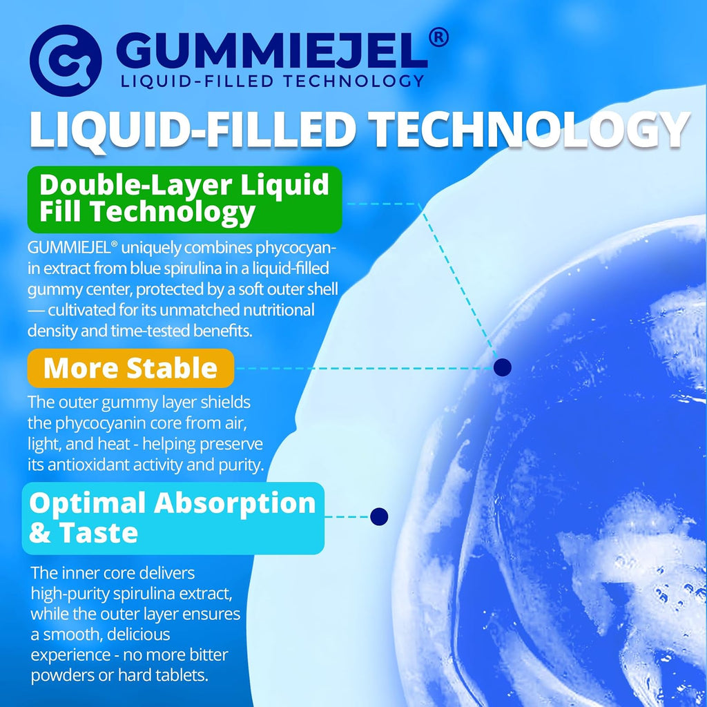 immune support spirulina & chlorella gummies