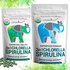 immune support spirulina & chlorella