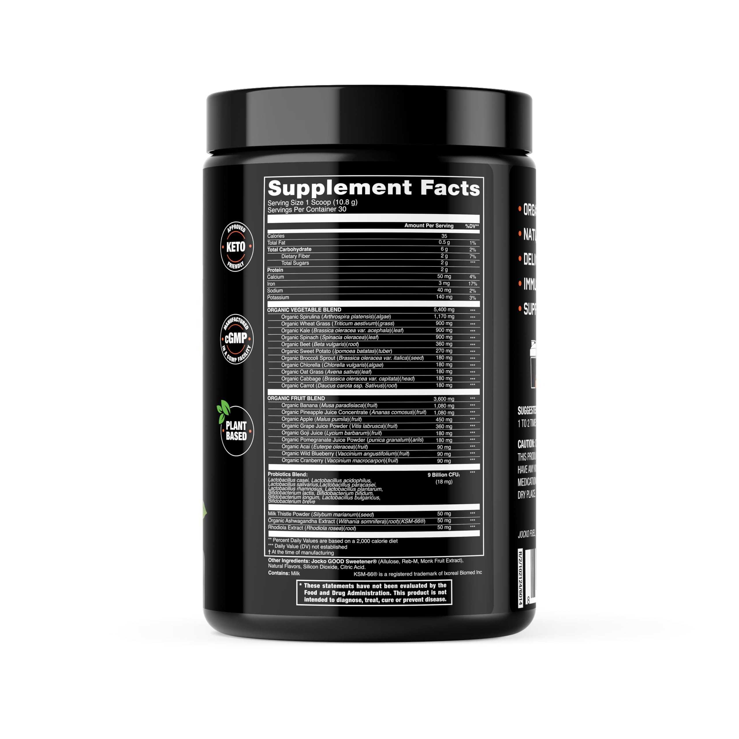 immune support spirulina supplement