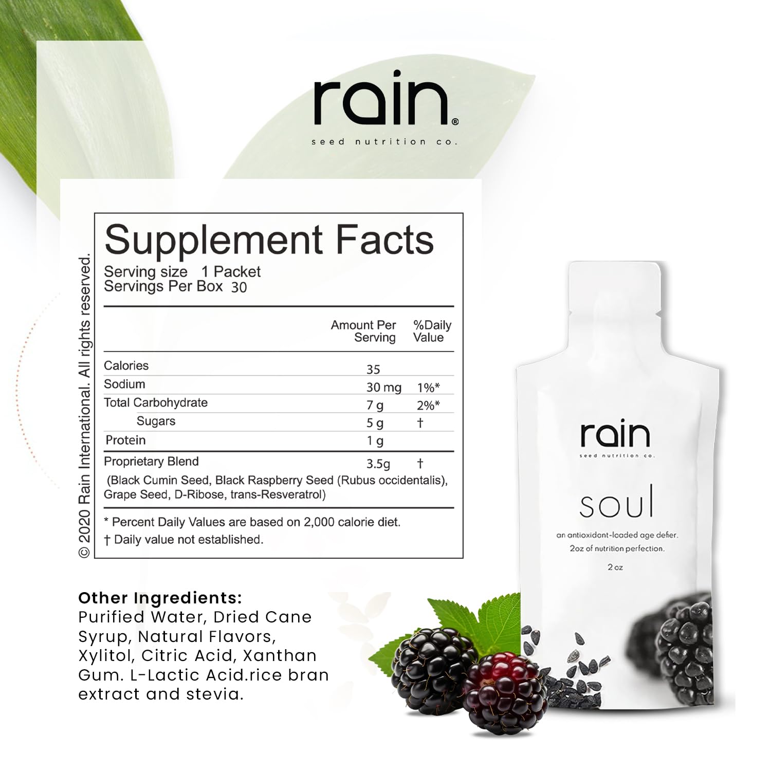 Immune support supplement pouches