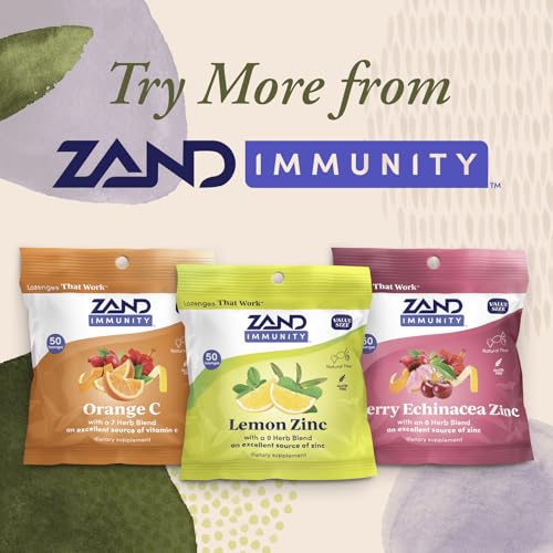 Immune support throat lozenges by ZAND