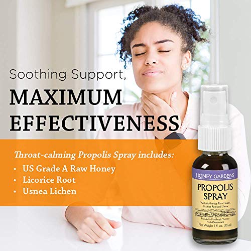 immune support throat spray with honey