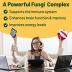 immune support vegan mushroom formula