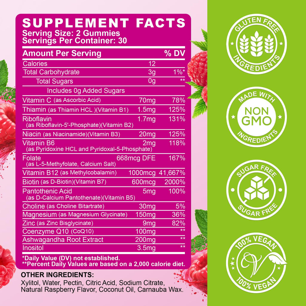 immune support vitamin b complex gummies