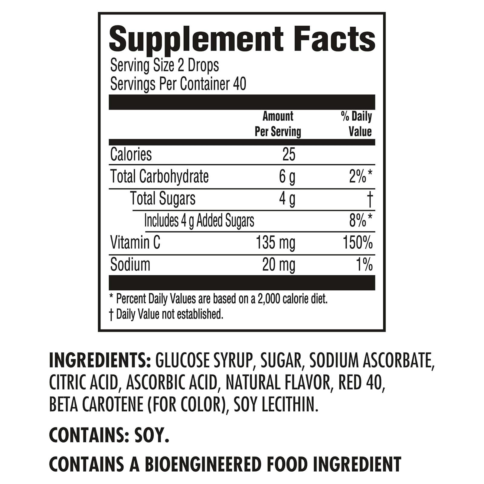 immune support vitamin C drops