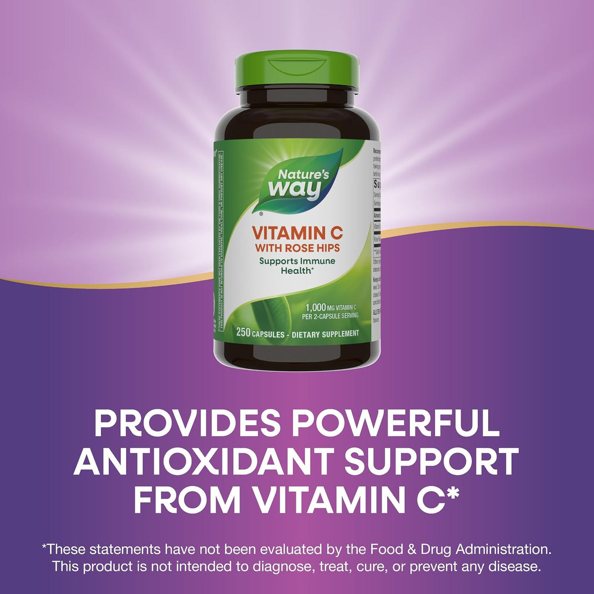 Immune support vitamin C supplement