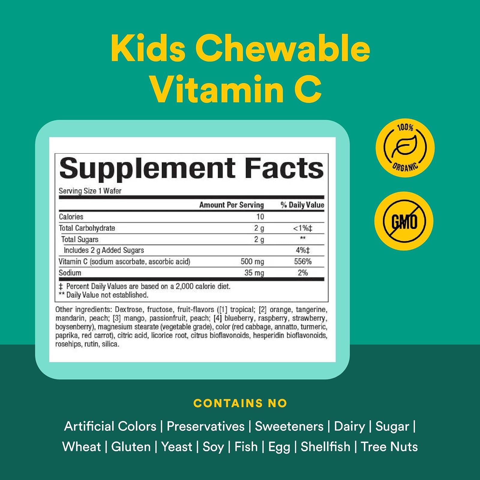 immune support vitamin c supplement