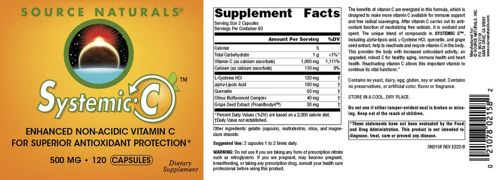 immune support vitamin c supplement