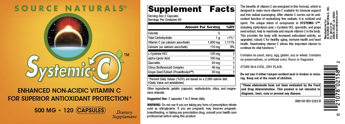 immune support vitamin c supplement