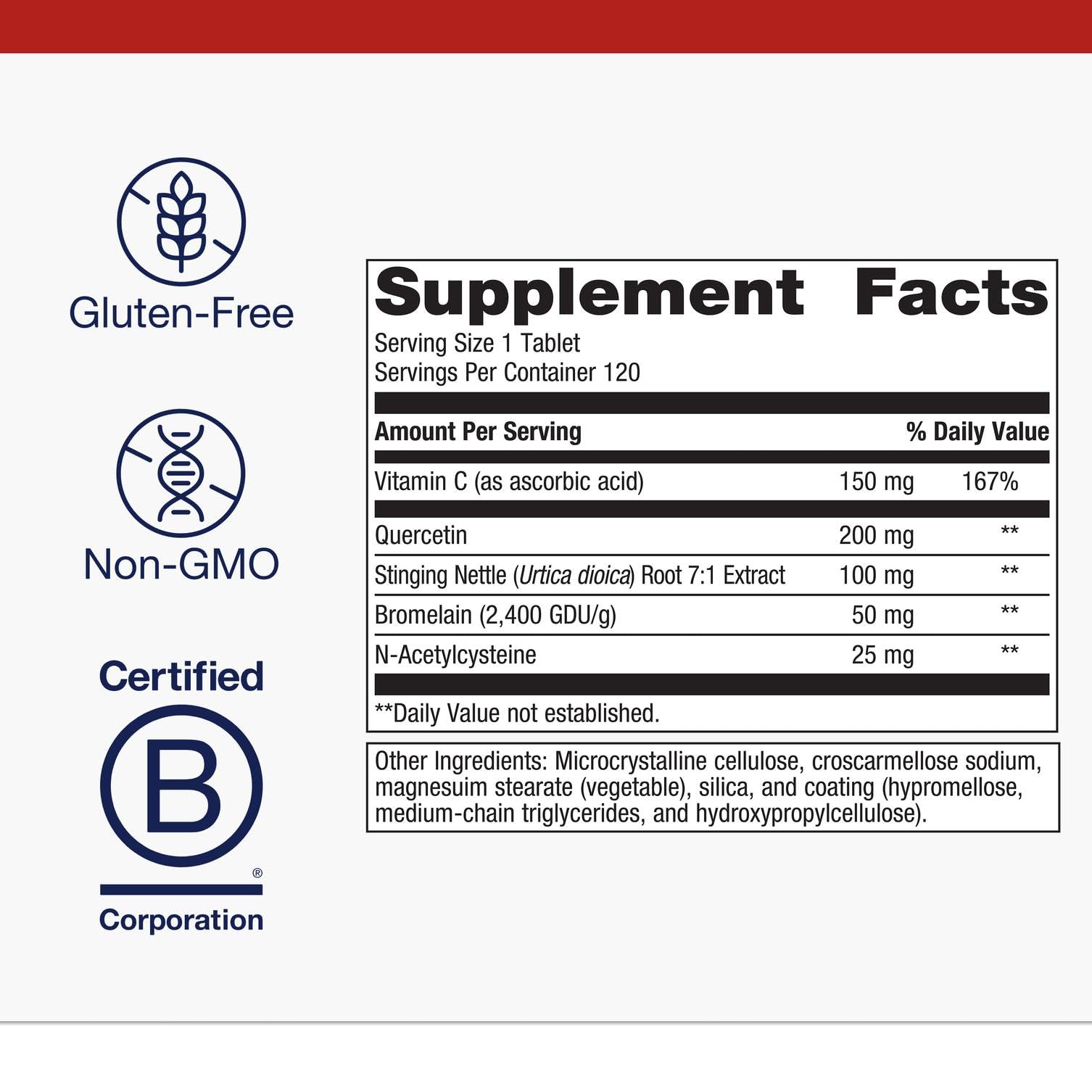 immune support vitamin C supplement