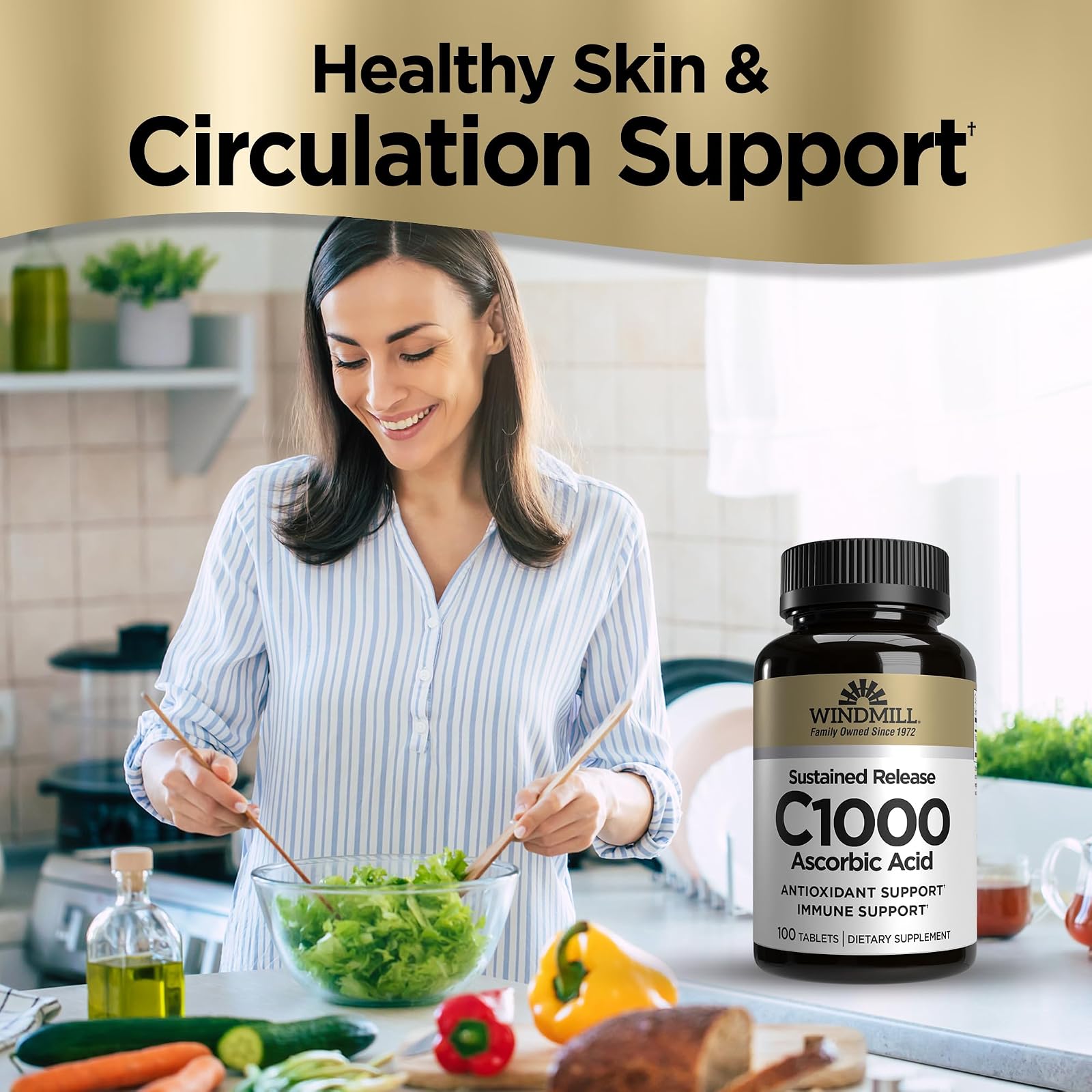 immune support vitamin c tablets