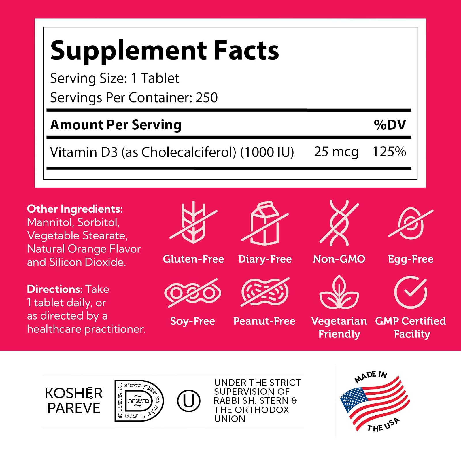 immune support vitamin D3 for children