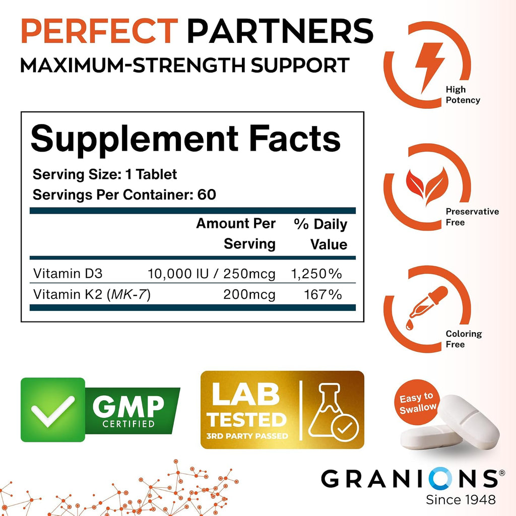 immune support vitamin D3 K2