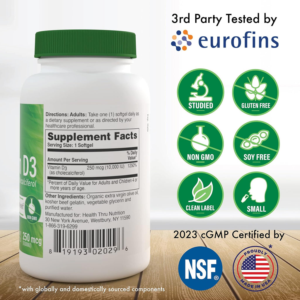 immune support vitamin D3 supplement
