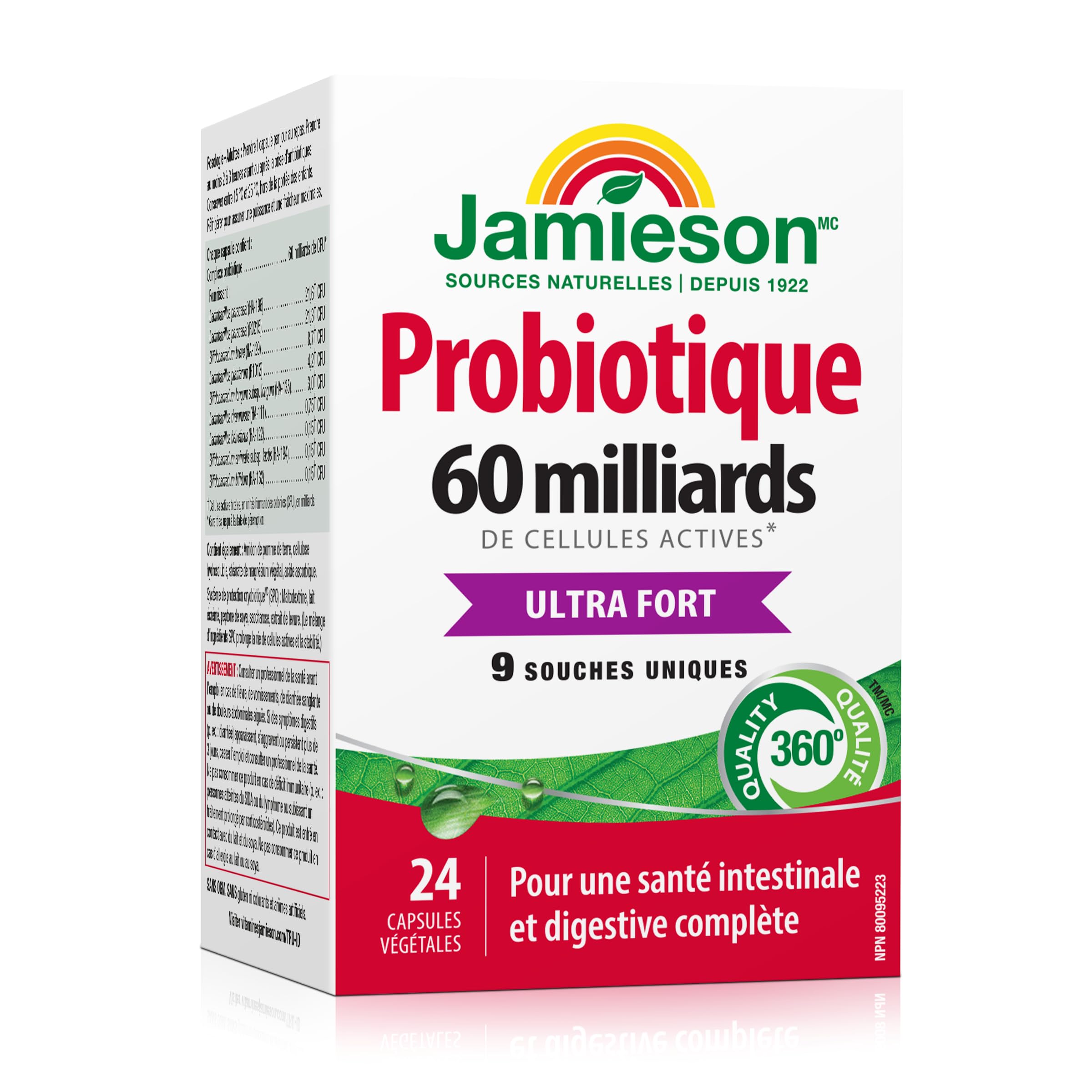 immune support with acidophilus supplement
