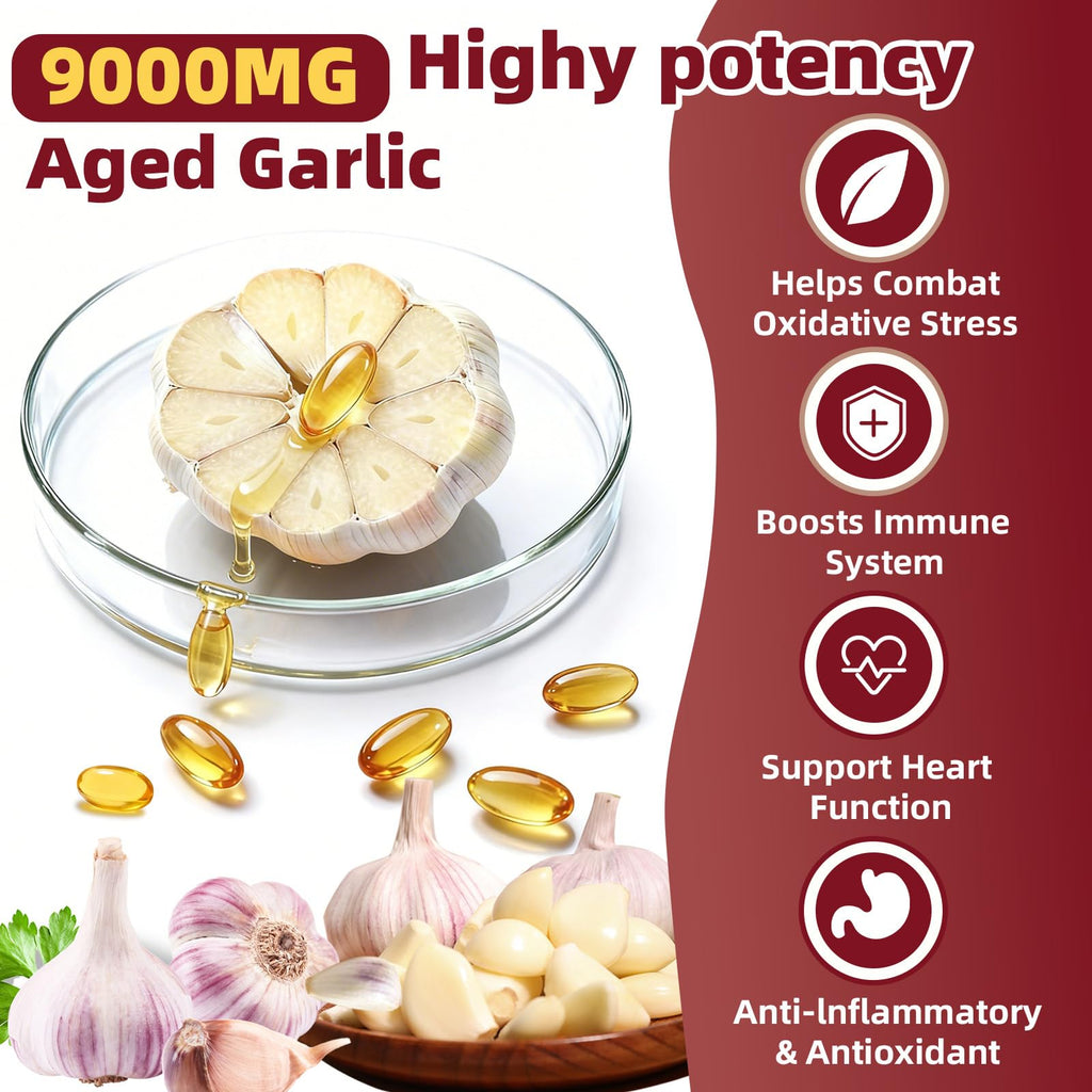immune support with aged garlic