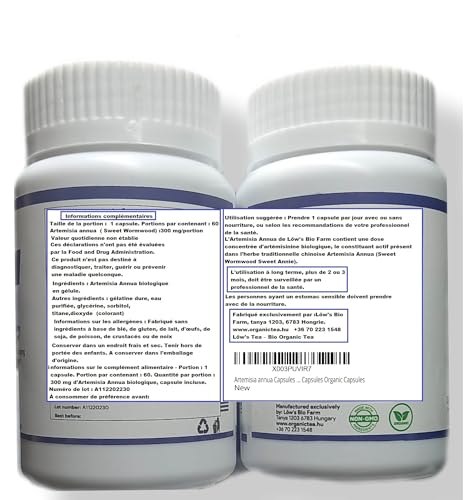 immune support with artemisinin capsules