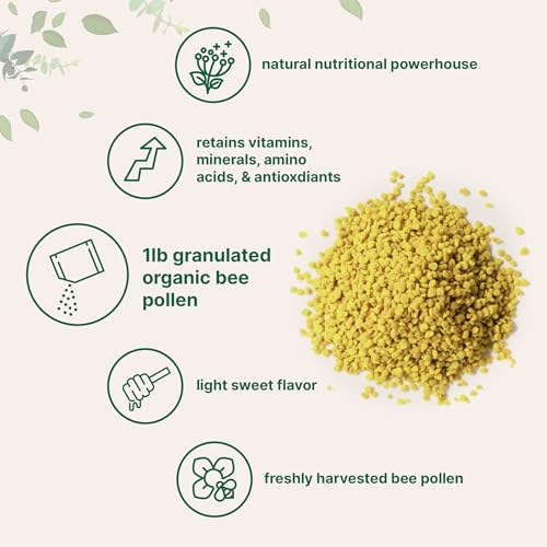 immune support with bee pollen granules