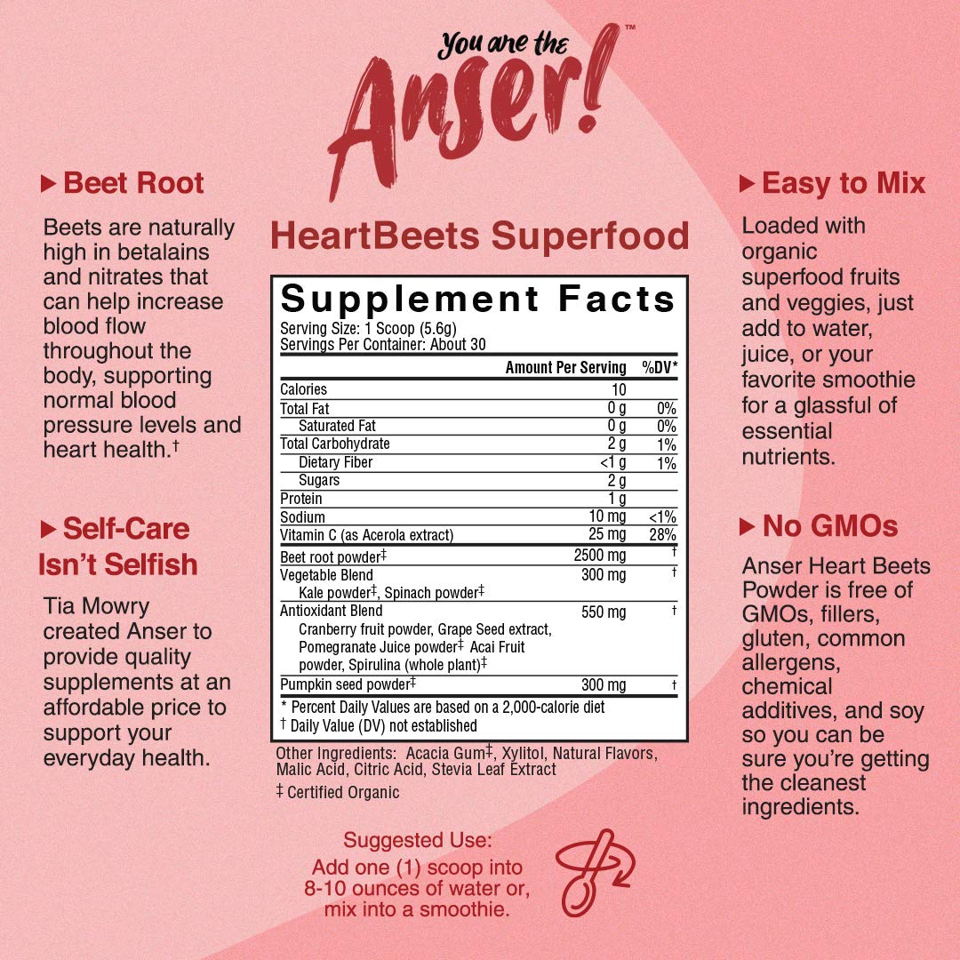 Immune support with beet root powder