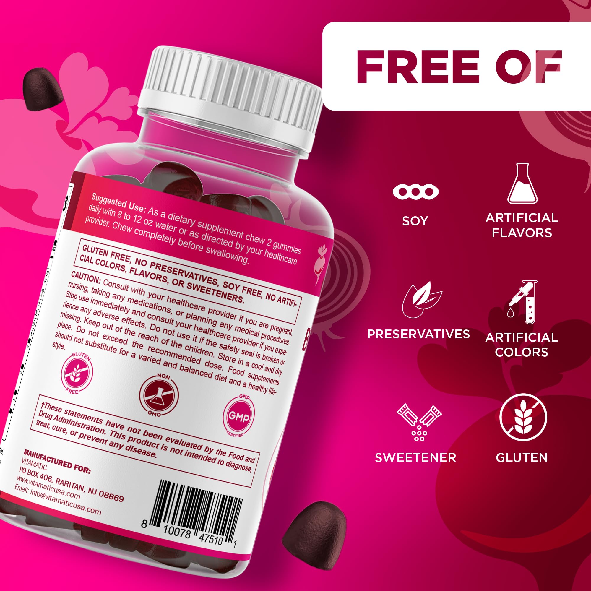 Immune support with beet root