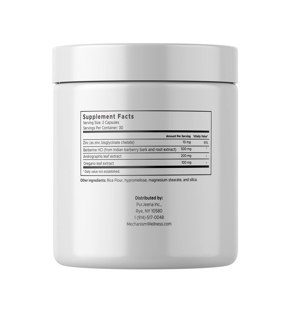 immune support with berberine 500mg