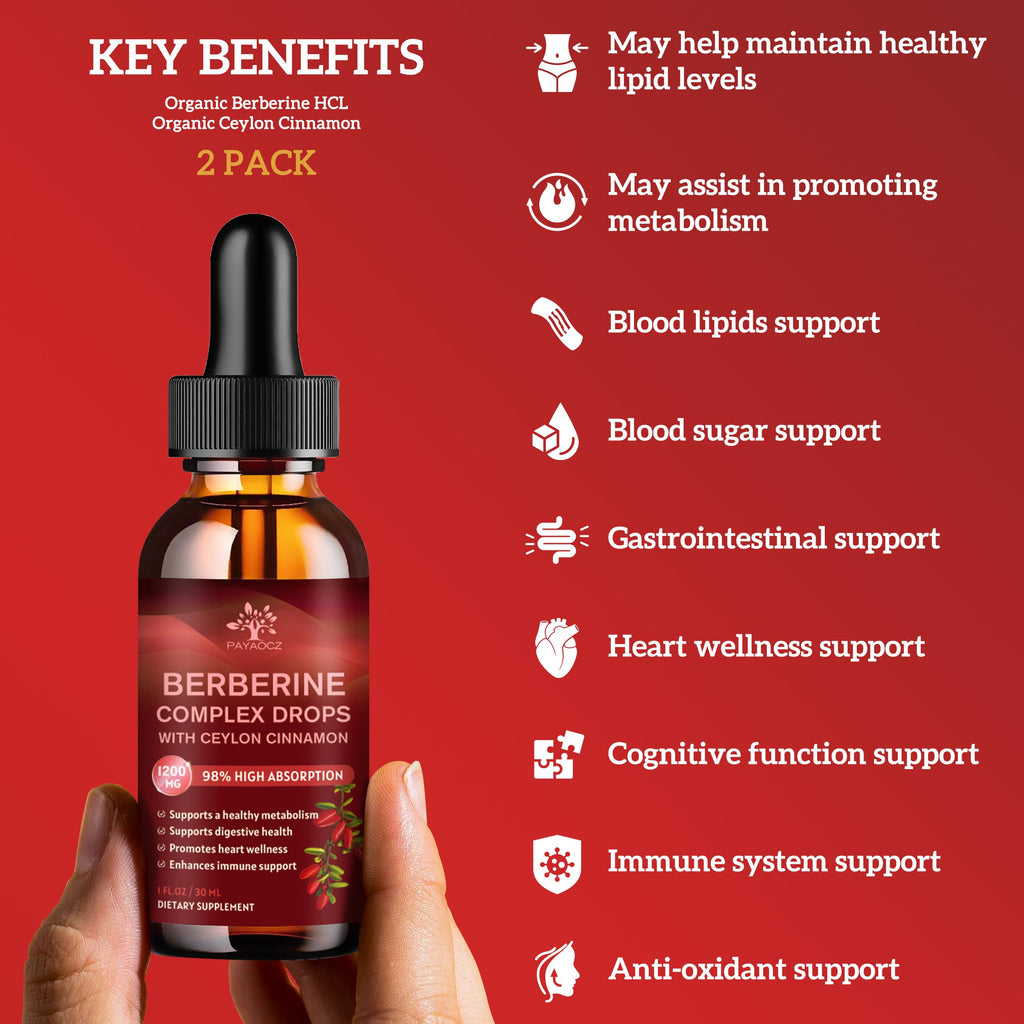 Immune support with Berberine drops