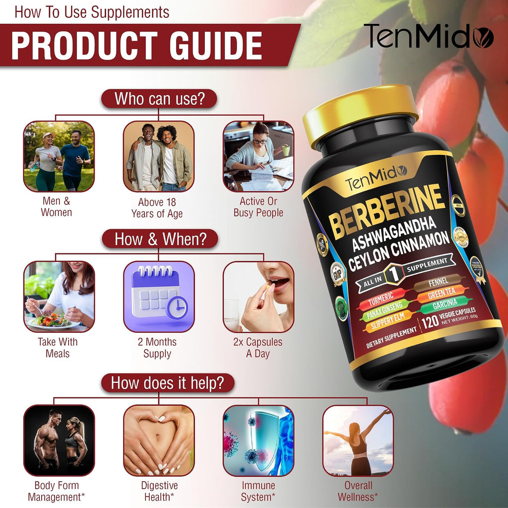 immune support with berberine formula