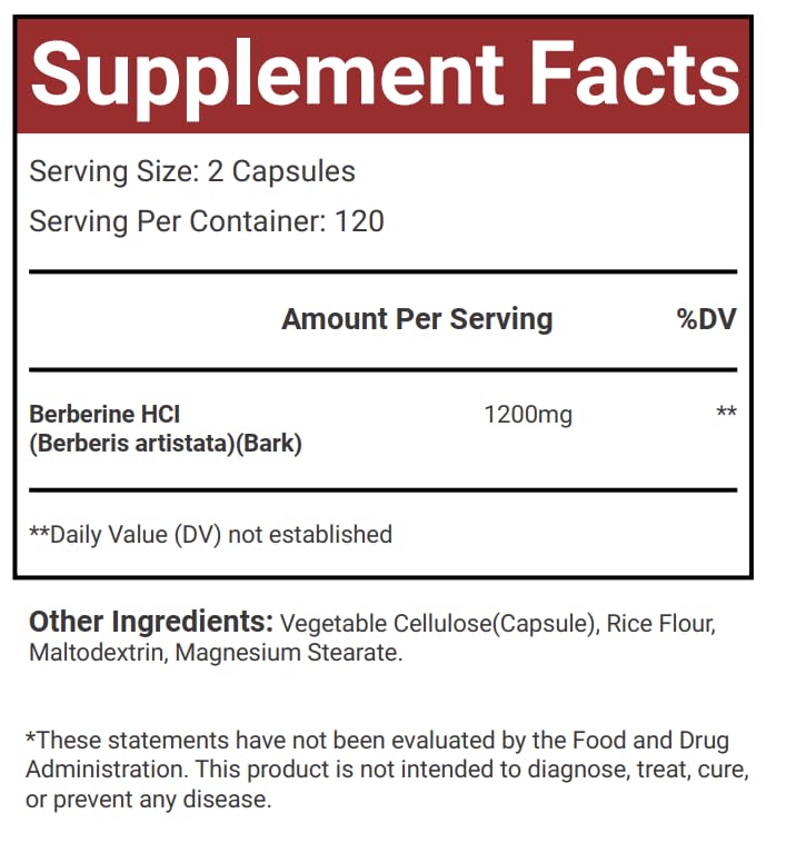 immune support with Berberine HCL