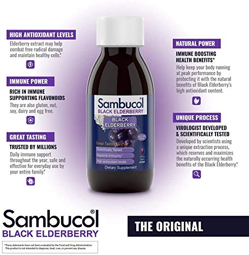 immune support with black elderberry