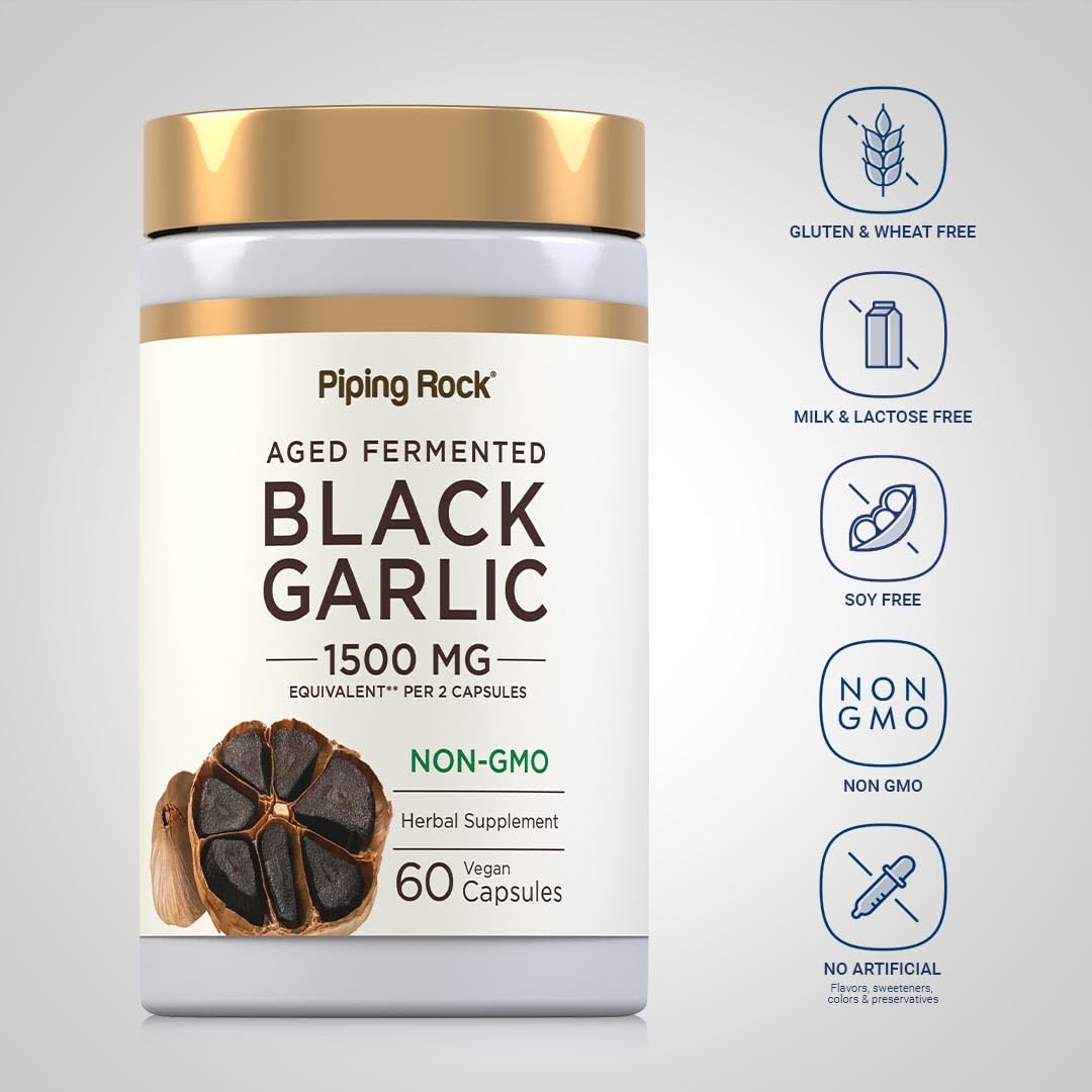 immune support with black garlic