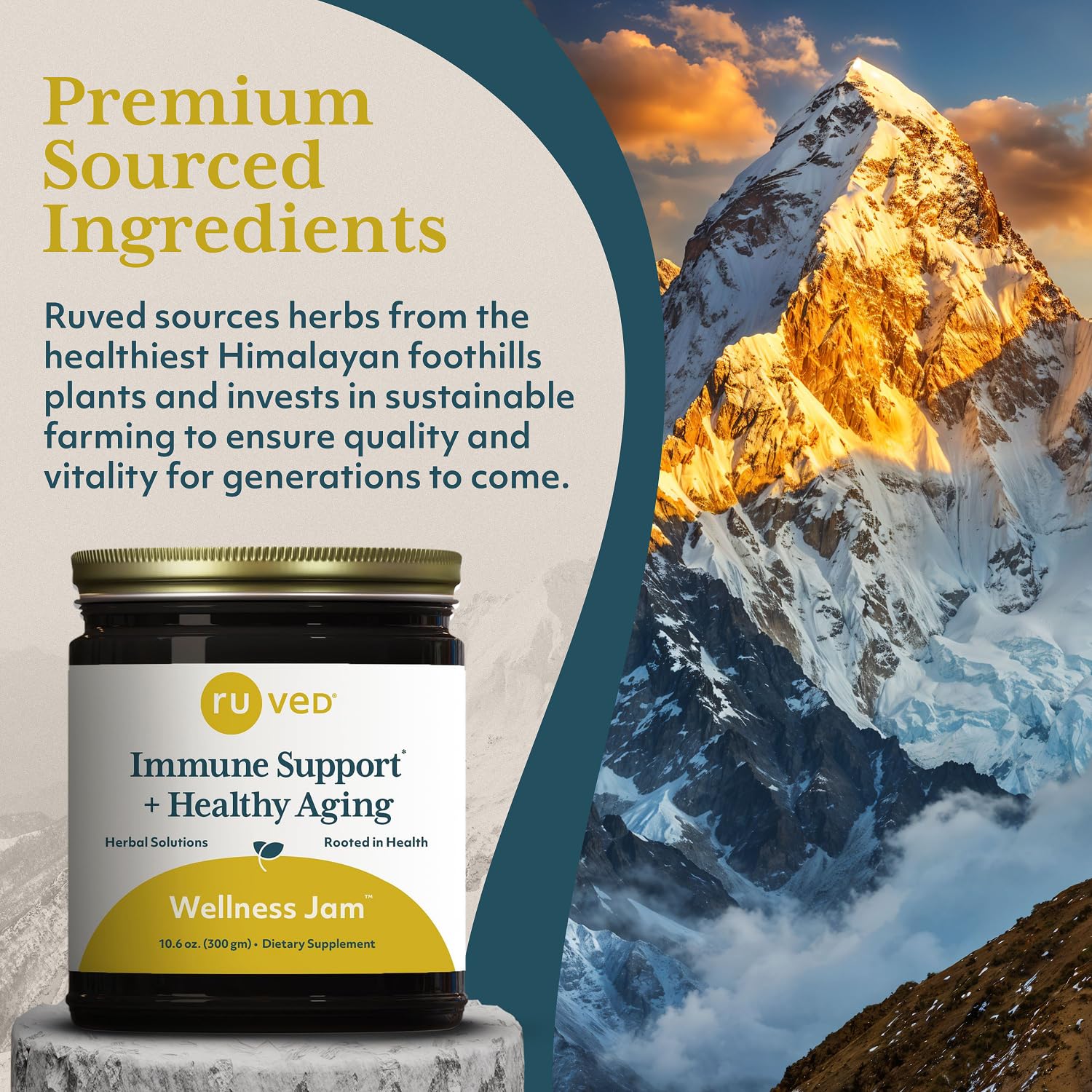 Immune support with blended nutrients