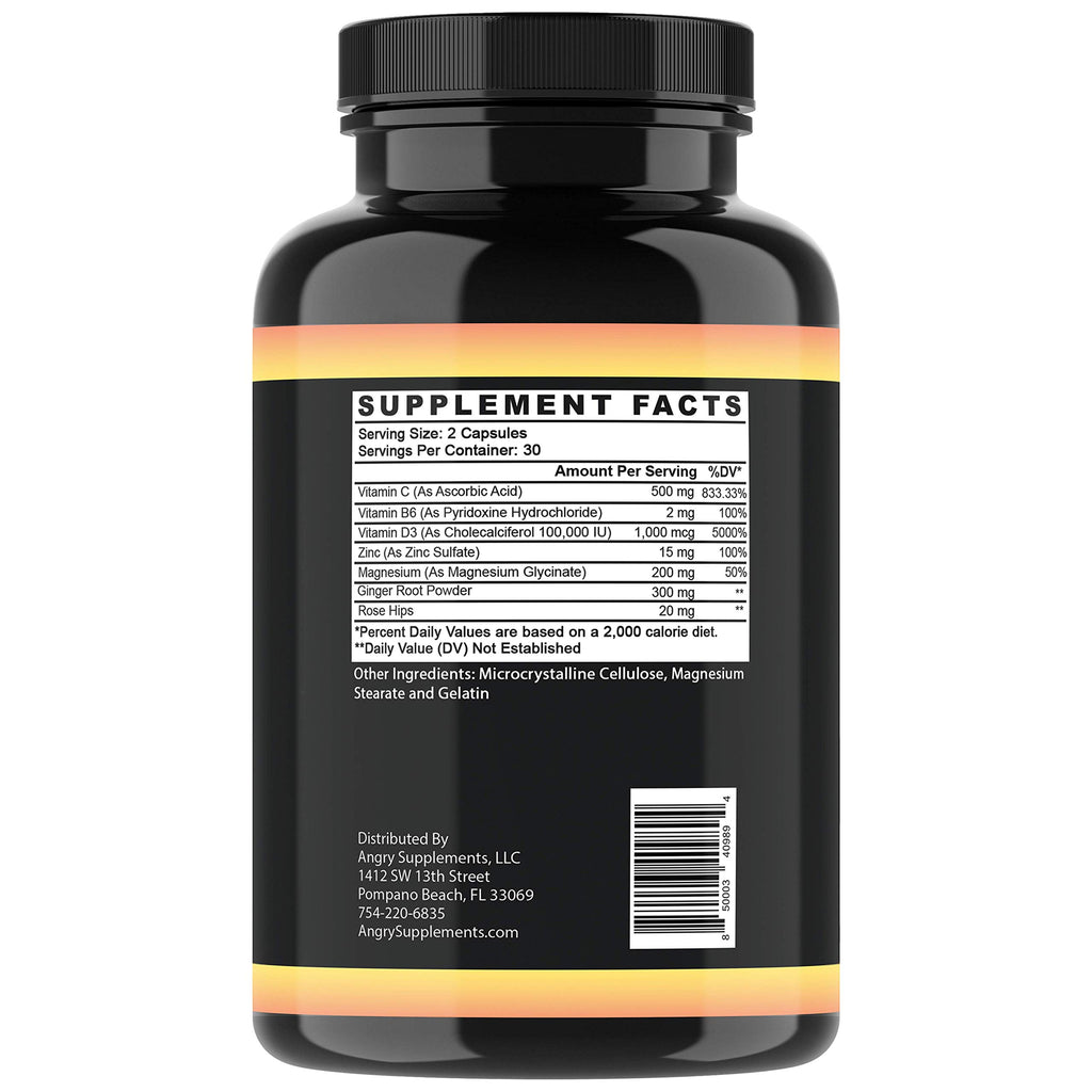 Immune support with blended vitamins